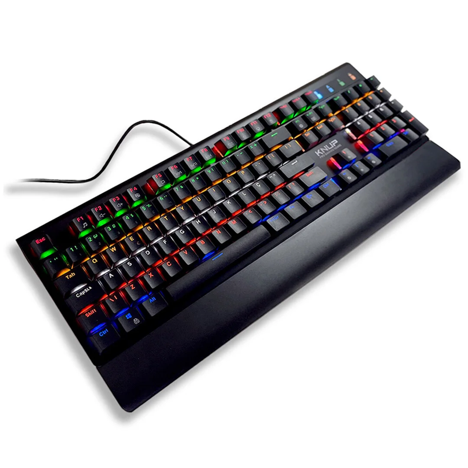 Teclado Gamer. Mecânico Knup Kp-te121 Rgb
